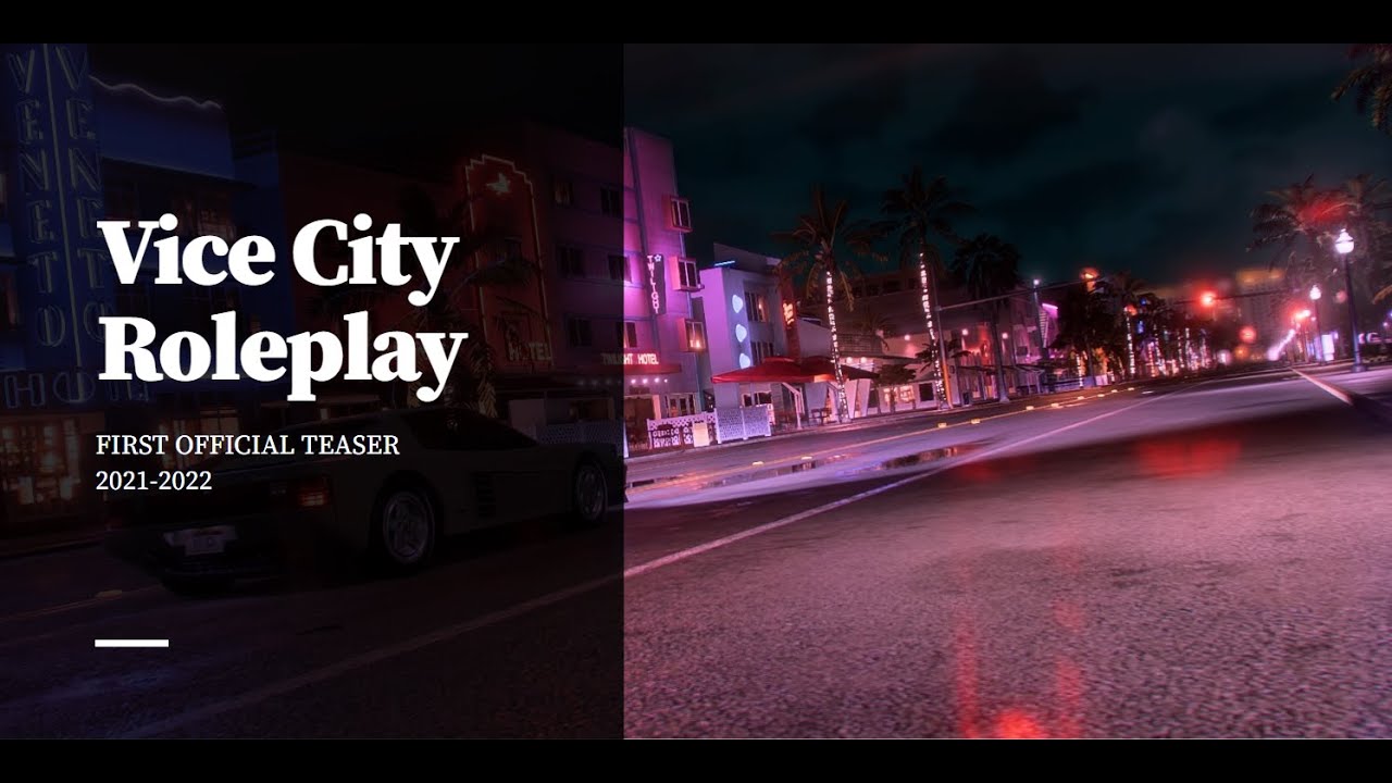 [AR] Vice City RolePlay ~ Official Teaser [2021] - YouTube