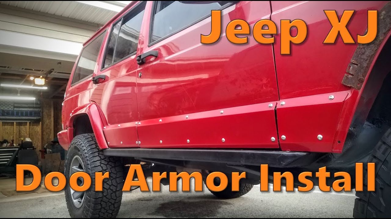 Lower Door Armor Install | Jeep Cherokee XJ - YouTube