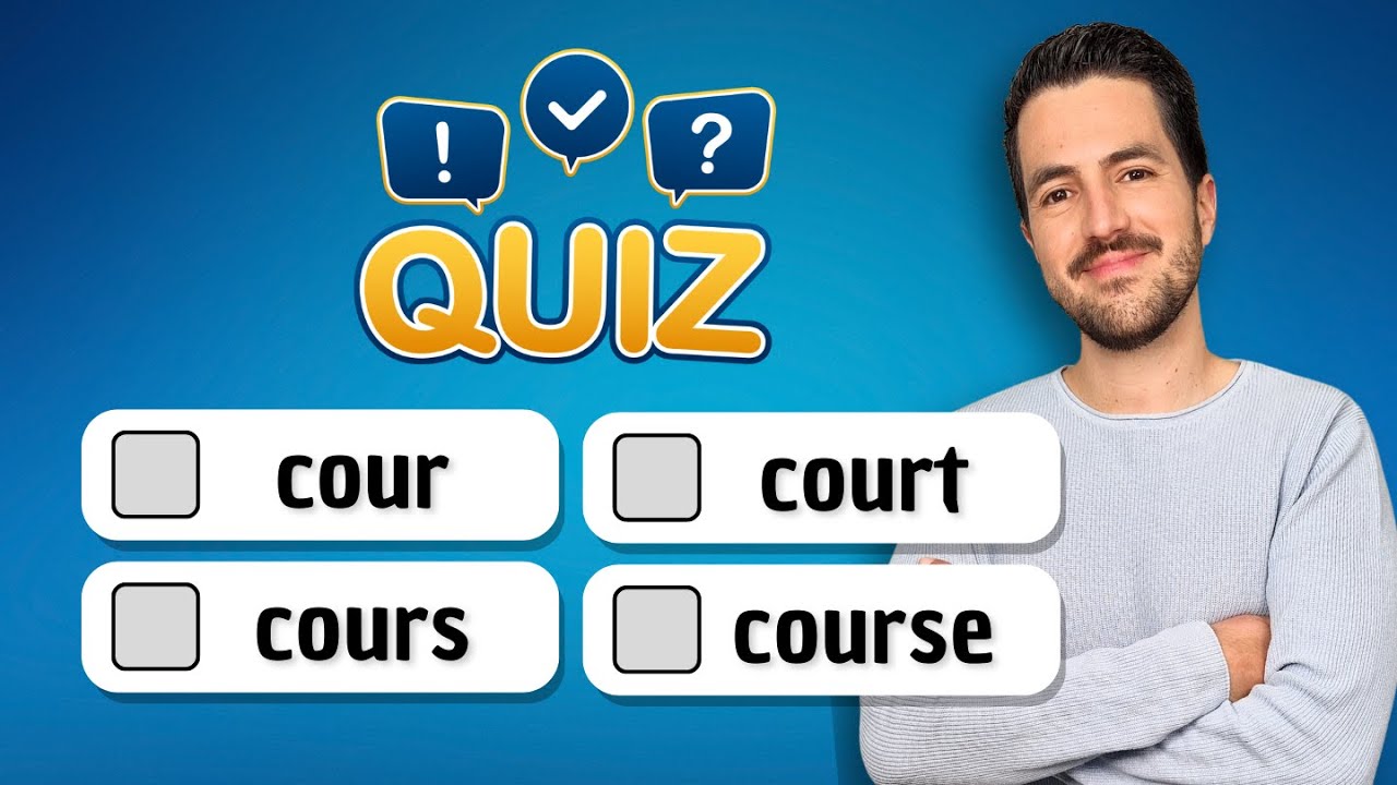 🔝😉 Améliore ton français écrit avec ce QUIZ | Test d’ORTHOGRAPHE avec ...