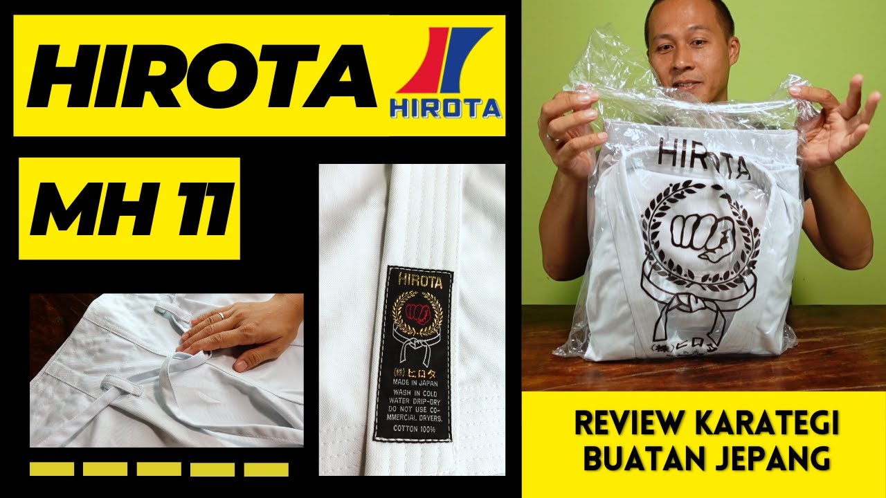 HIROTA MH - 11 | KARATEGI | DOGI | UNBOXING & REVIEW - YouTube