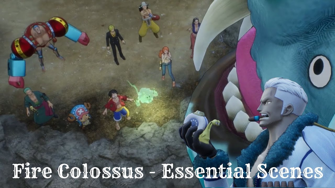 One Piece Odyssey: Conquering the Fire Colossus - Essential Scenes and ...