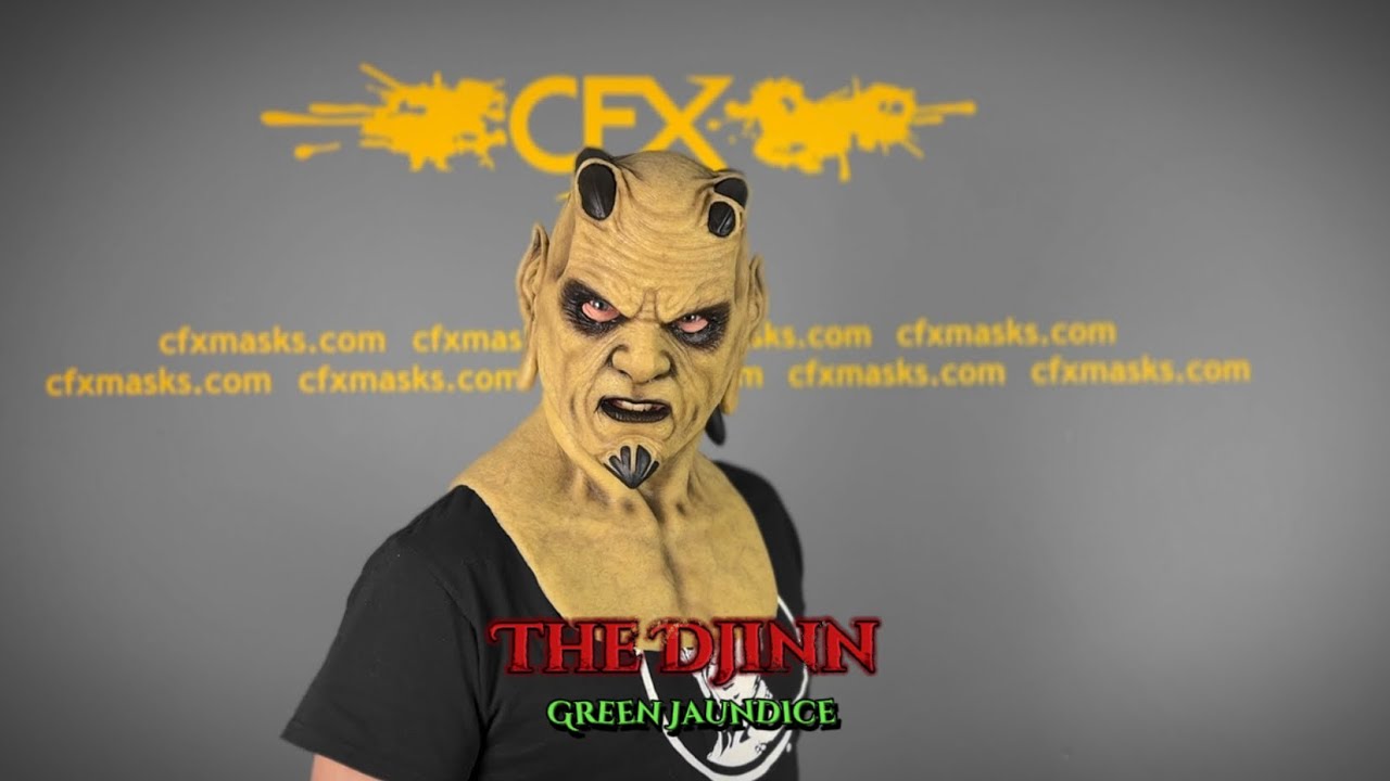 CFX Djinn Male Fit Silicone Mask Movement Video - YouTube