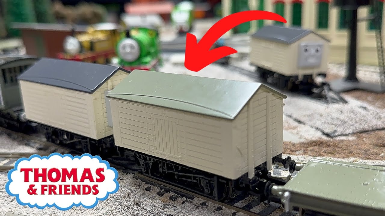 Fixing Rare Salt Wagon / Almost Breaking New Wagon- HO Thomas & Friends ...