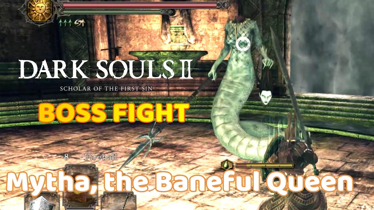 Mytha, the Baneful Queen Boss Fight Easy Guide Dark Souls II: Scholar ...