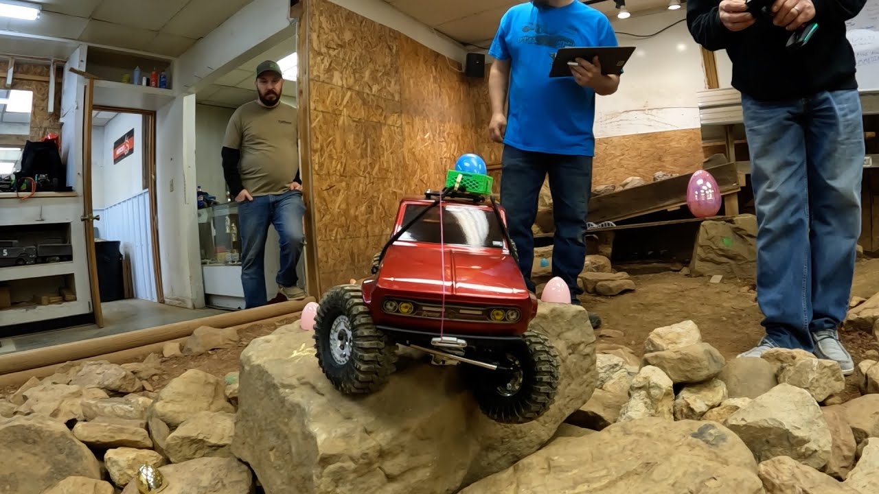 Trail crawlers rc at the Easter Egg Comp, Class 2 - YouTube