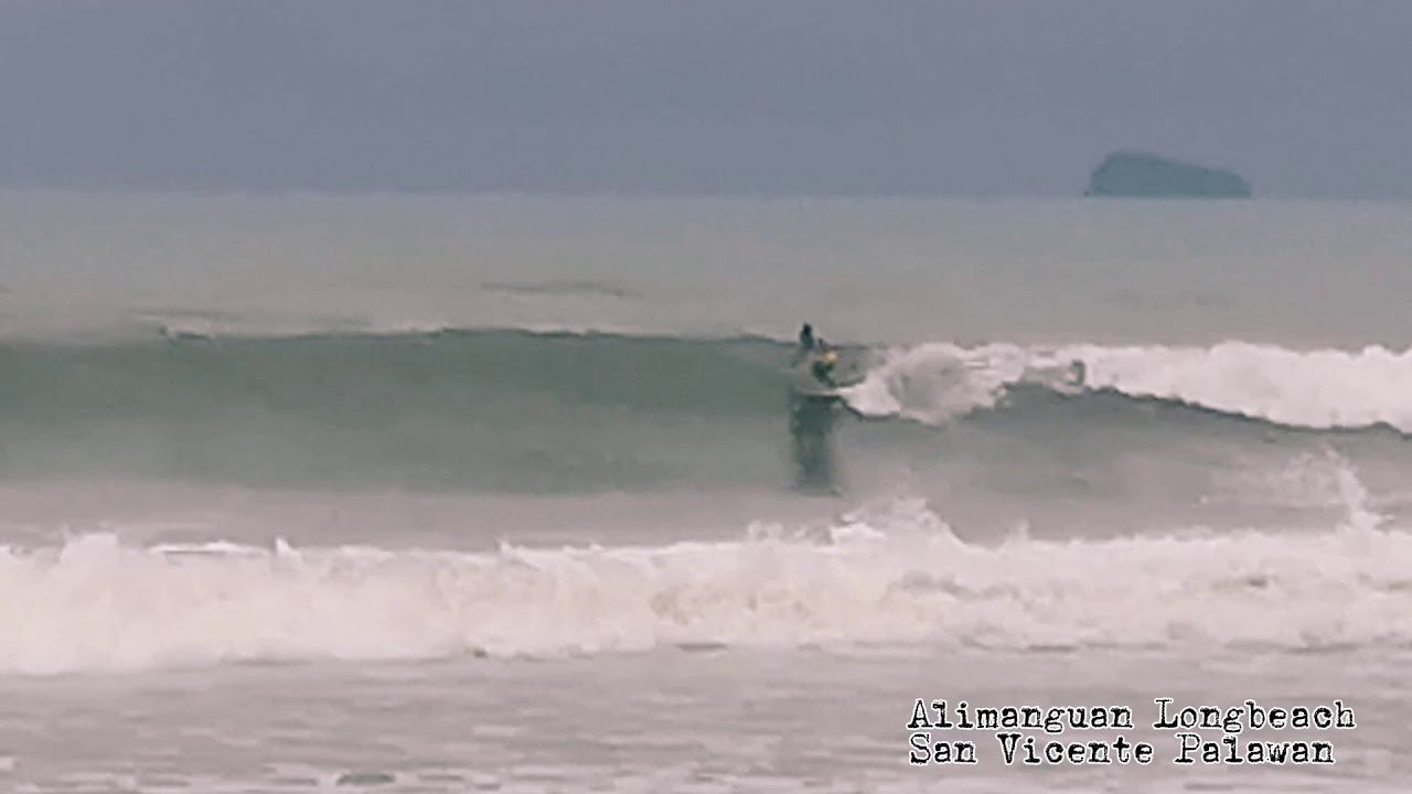 SURF's UP| Longbeach San Vicente Palawan - YouTube