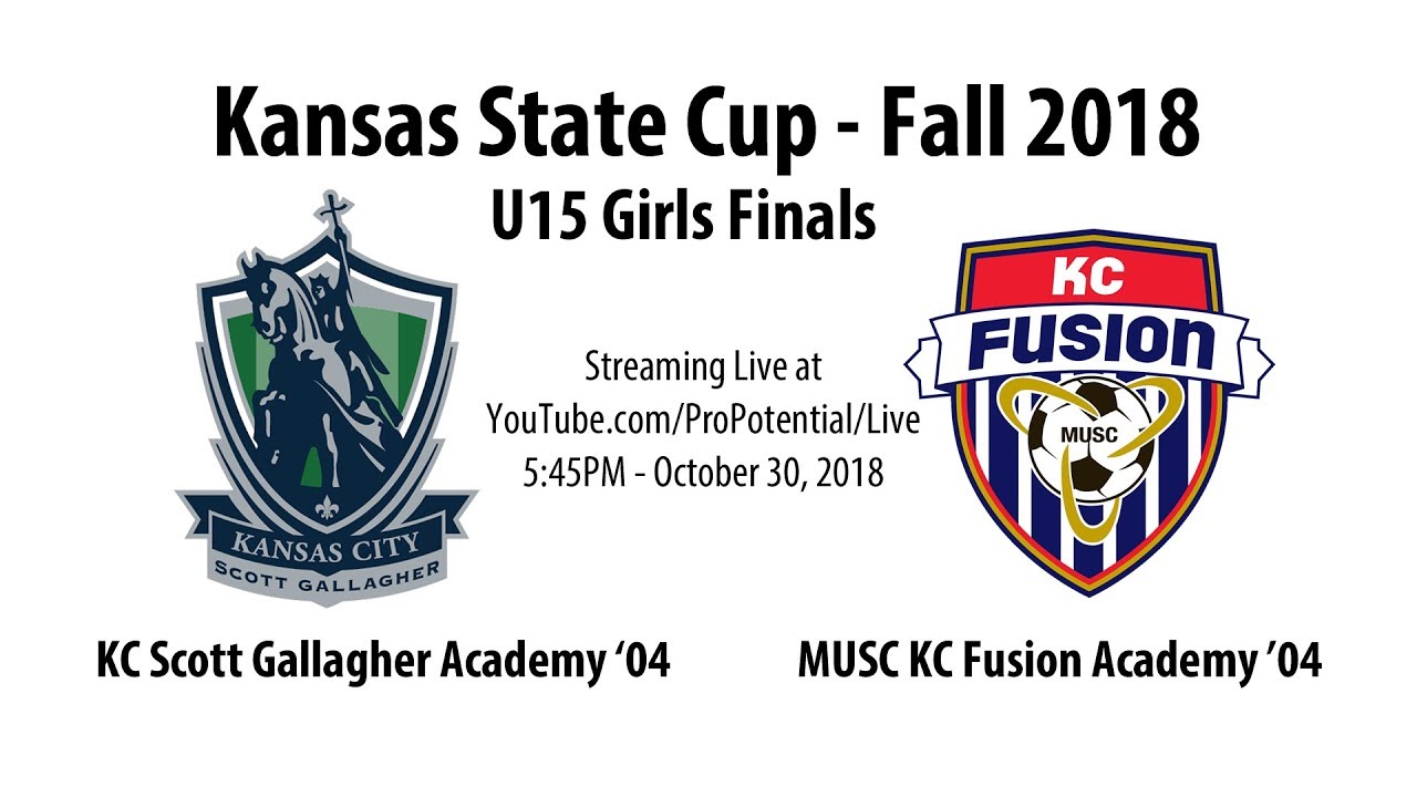 2018 Kansas State Cup Finals - U15 Girls - YouTube