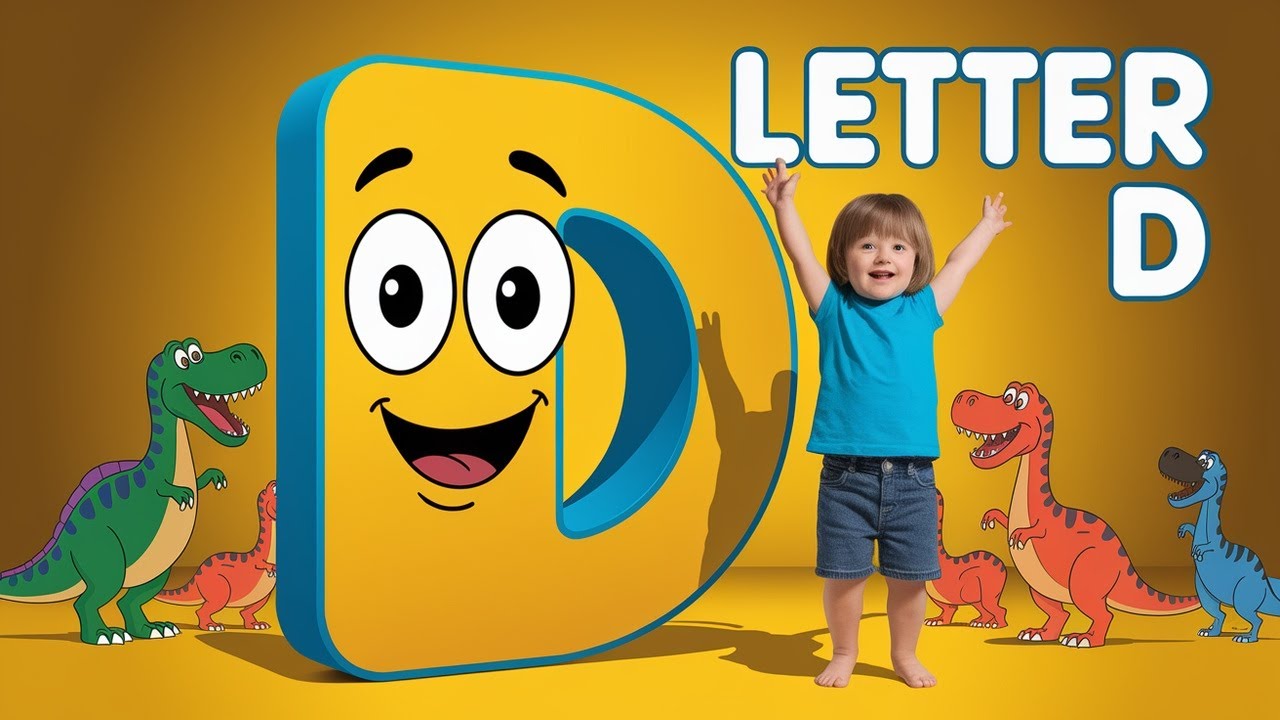 The D Dance Party! 🎵 Letter D Song for Toddlers | Fun Phonics Learning ...