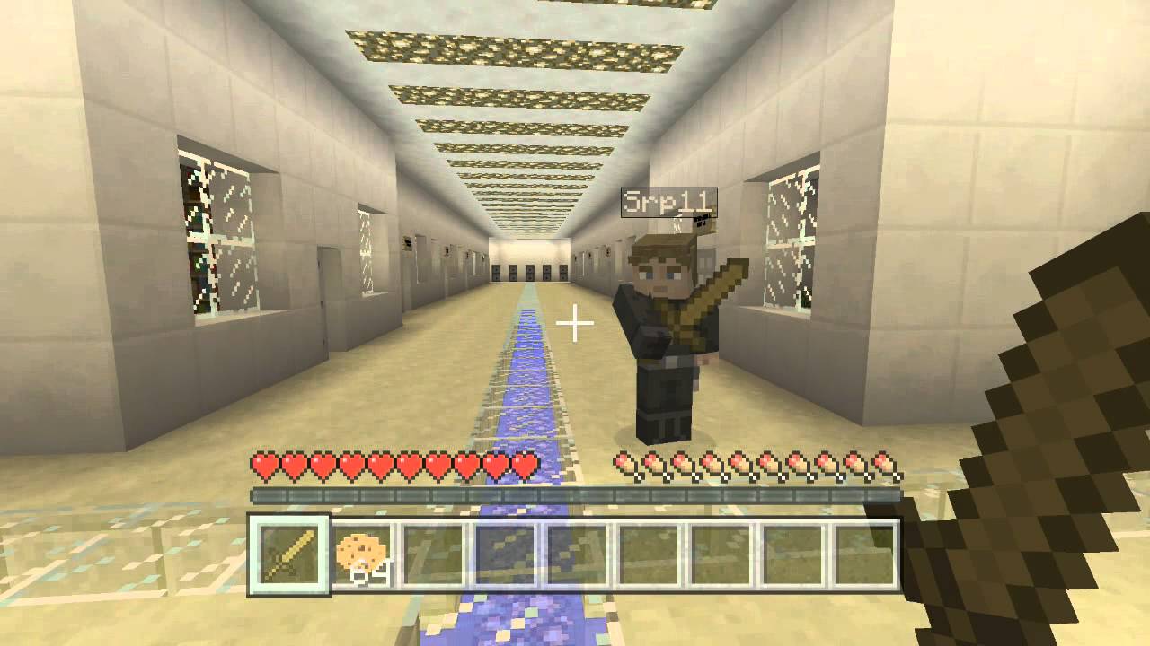 Xbox One Minecraft -Custom Minecraft Zombie Map - YouTube