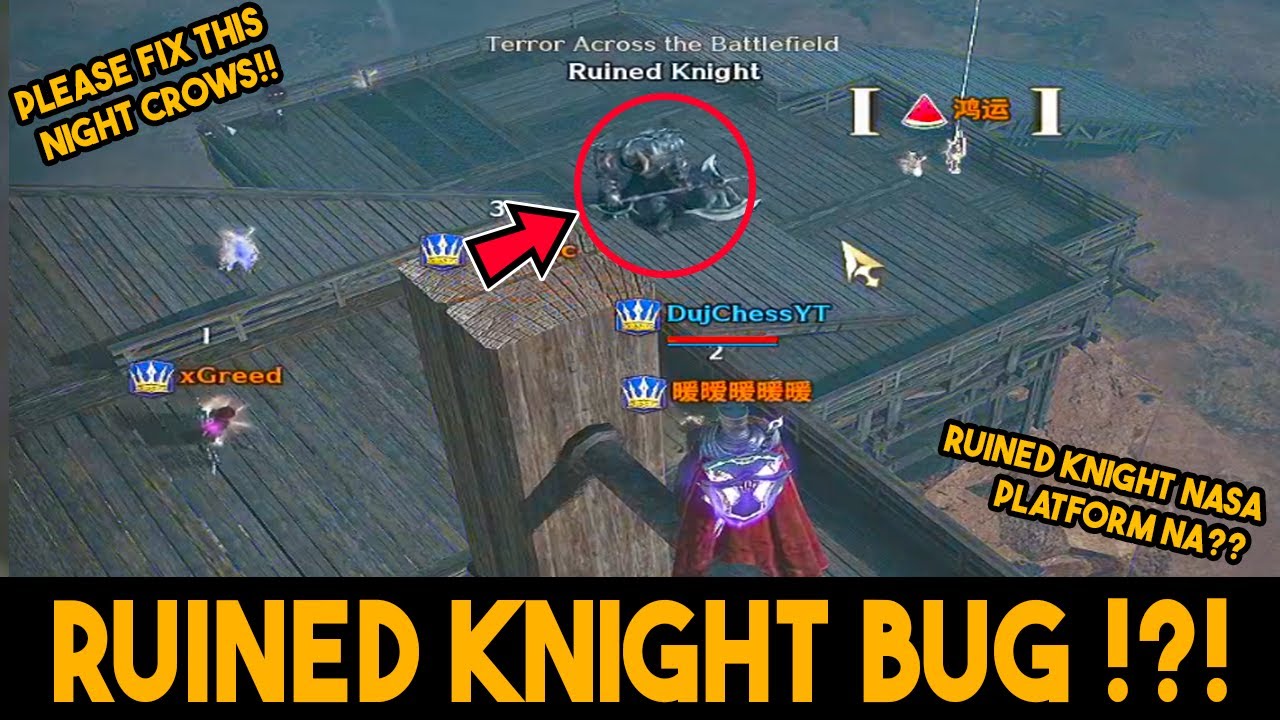 🔴BUG Ruined Knight Issue?! NIGHT CROWS LIVE 211 - YouTube