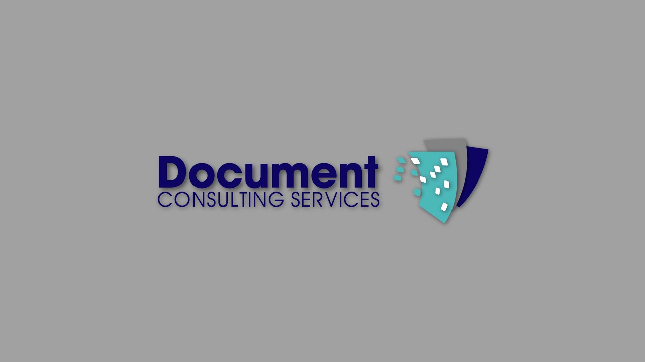 Document Consulting Services Animated Logo - YouTube