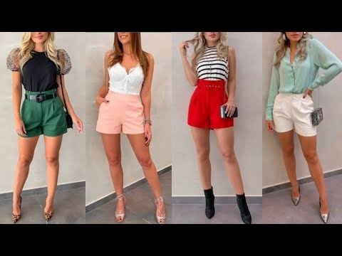 Looks com short Social/Alfaiataria - Ideias de looks para de inspirar