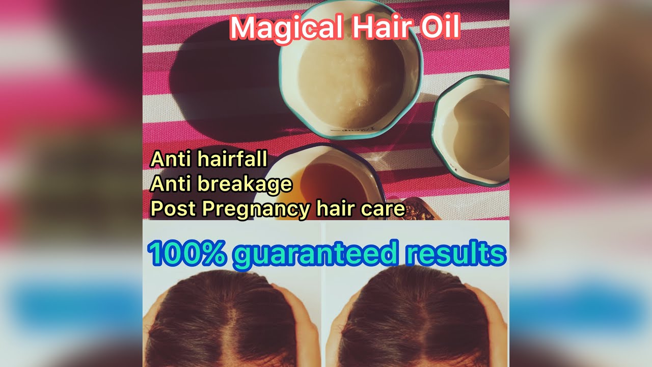 Hair Fall solution at home ||Homemade Hair Oil For anti Hairloss - YouTube