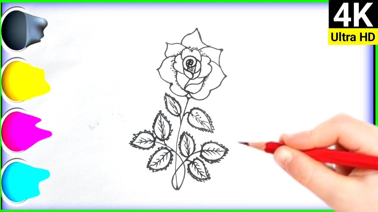 गुलाब का फूल कैसे बनाते हैं | gulab ka phool kaise banate hain | rose ...