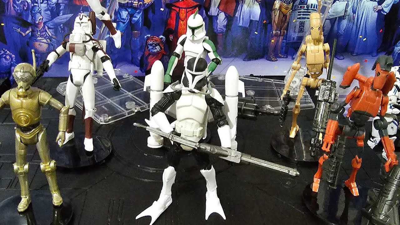 Spy Droid 4A-7, Scuba Trooper, Rocket Battle Droid, 41st Elite Corps ...