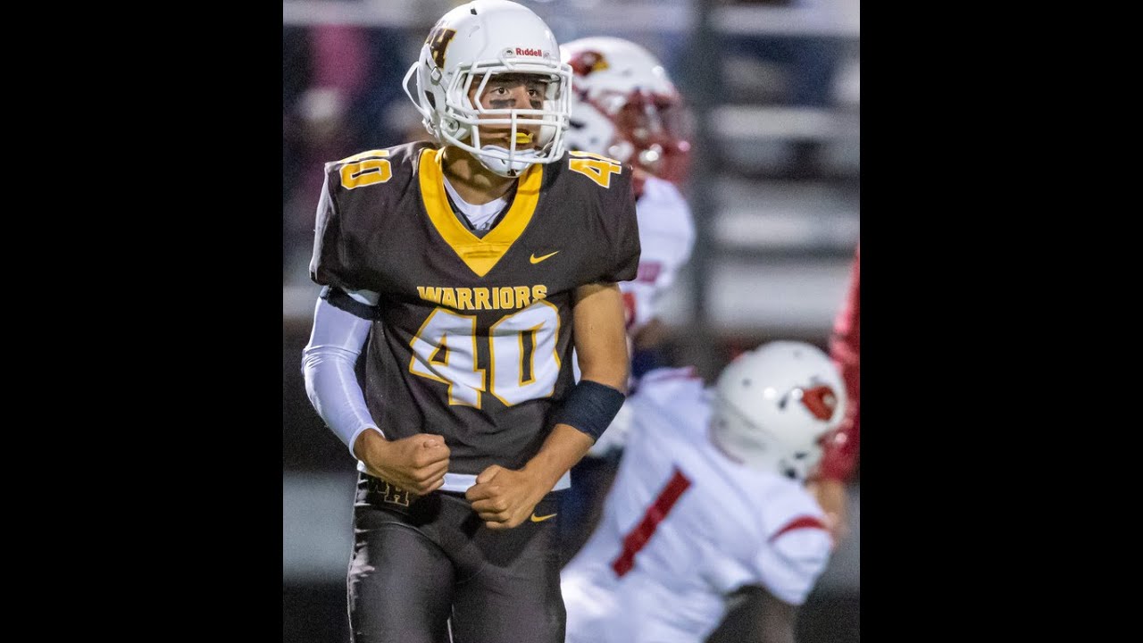 Anthony Leone 2019 Senior Season Football Highlights - YouTube