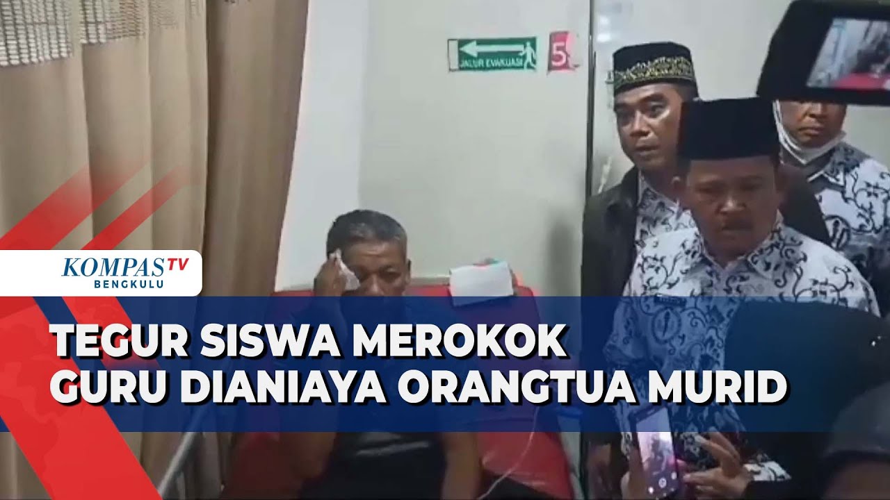 Tegur Siswa Merokok, Guru Dianiaya Orangtua Murid - YouTube