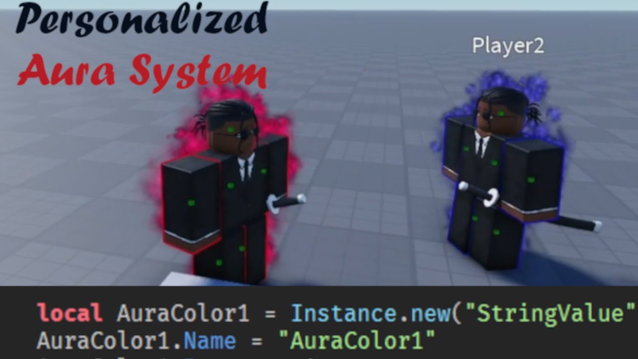 Personalized Aura System with Data Saving | Roblox Studio Giveaway #12 - YouTube