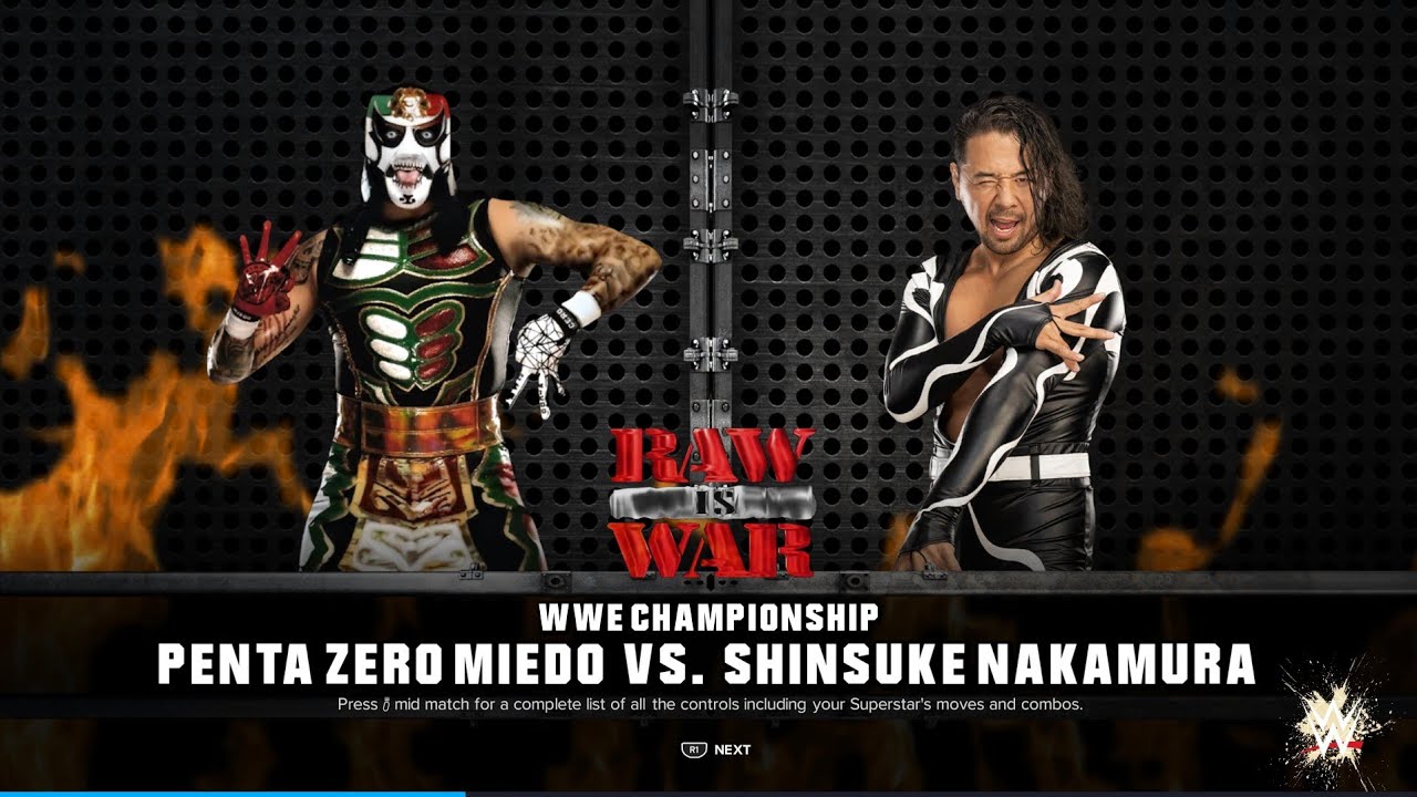 PENTA VS SHINSUKE WWE 2K 2K24 - YouTube