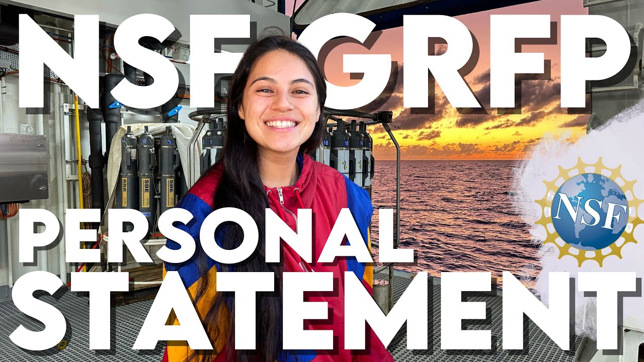 How to Write the NSF GRFP Personal Statement | Detailed Example & Tips ...