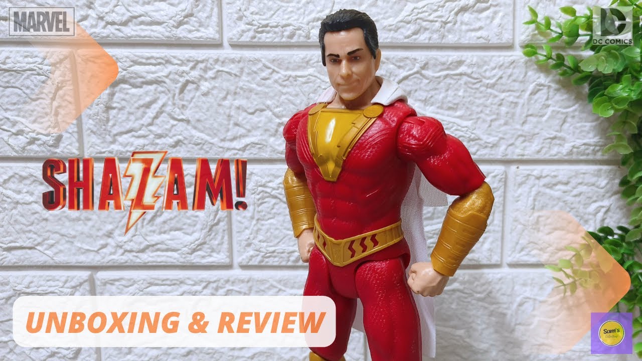 DC Shazam Action Figure Unboxing & Review | Mattel | 12 Inch | Sam's ...