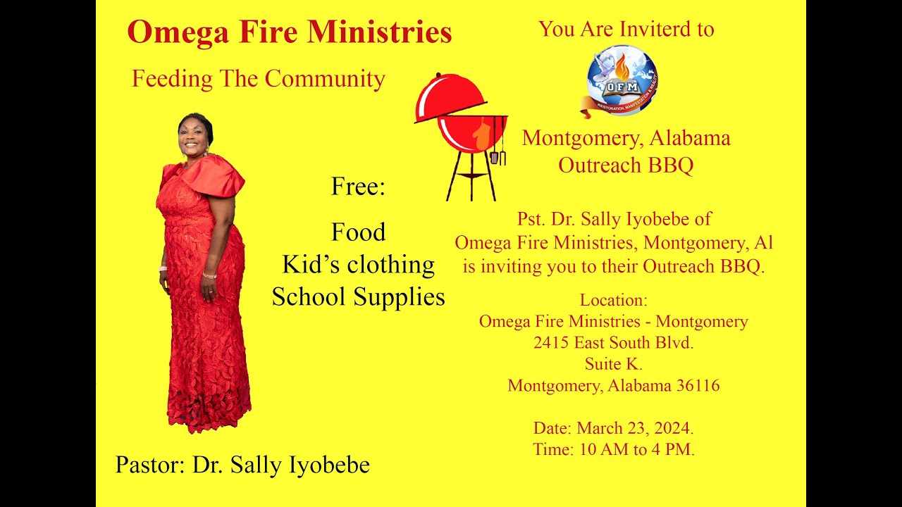Omega Fire Ministries Community Outreach - 03 23 2024 - YouTube