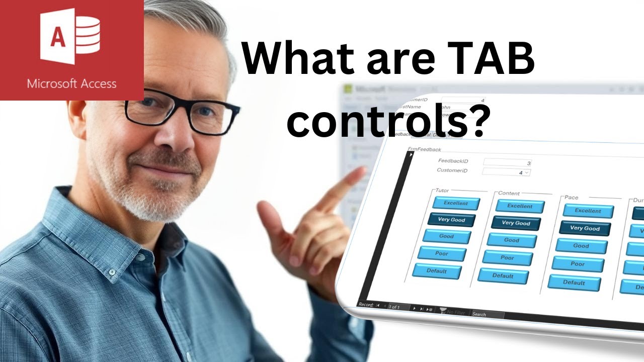 Supercharge Your Microsoft Access 2025 Form with Tab Control NOW! - YouTube
