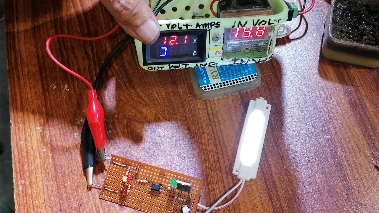 New 12v battery charger Auto cut on/Automatic battery charger cut off ...