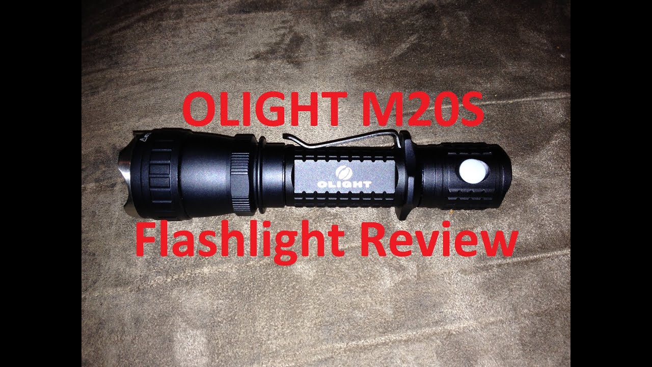 OLIGHT M20S Warrior LED Flashlight Review - YouTube