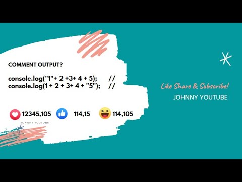 JavaScript Concatenation(+) Operator | JavaScript Interview Question ...
