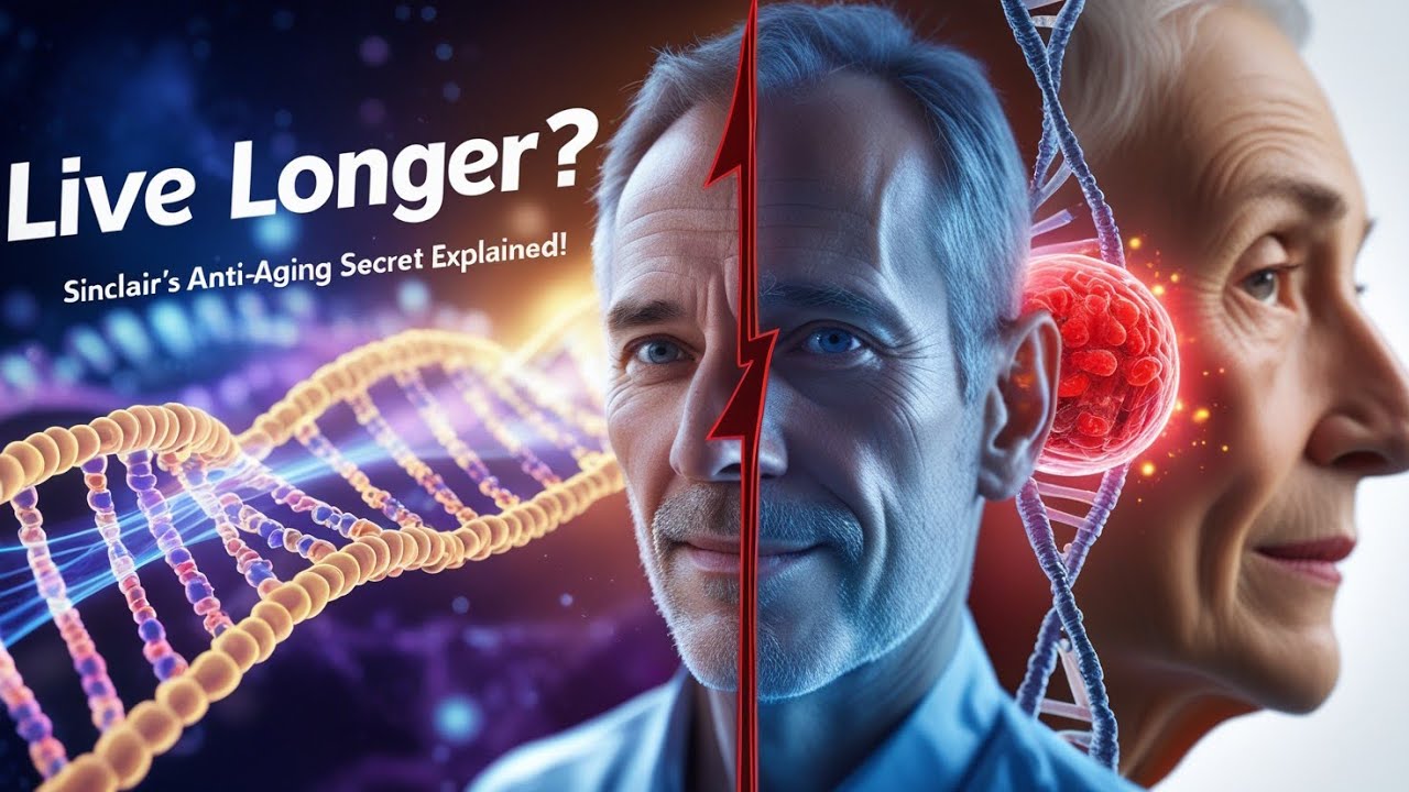 "David Sinclair’s Anti-Aging Secrets EXPLAINED! | NMN, Resveratrol ...