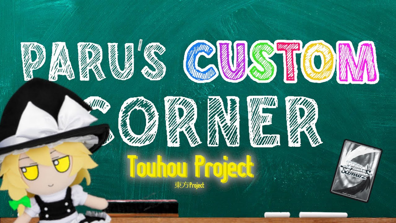 Paru's Custom Corner - Touhou Project - Yellow - YouTube