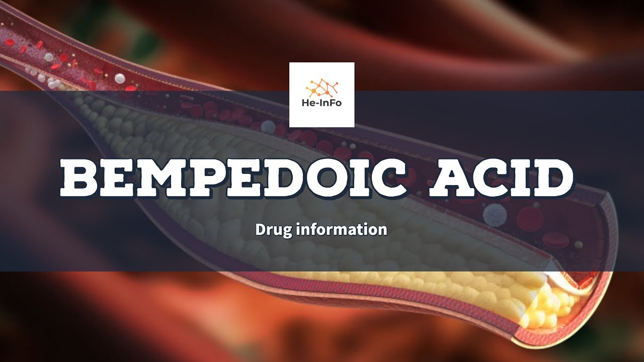 #Bempedoic acid | Uses, Dosage, Side Effects & Mechanisms | Nexletol ...