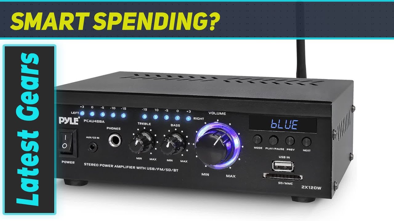 Unleashing Powerful Audio: PyleUsa Bluetooth Stereo Amplifier Review ...