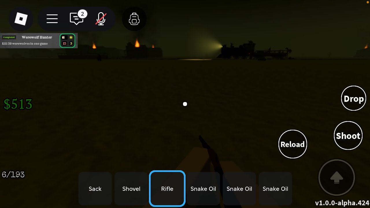 [Roblox Dead Rails] Getting the challenge: Werewolf Hunter - YouTube