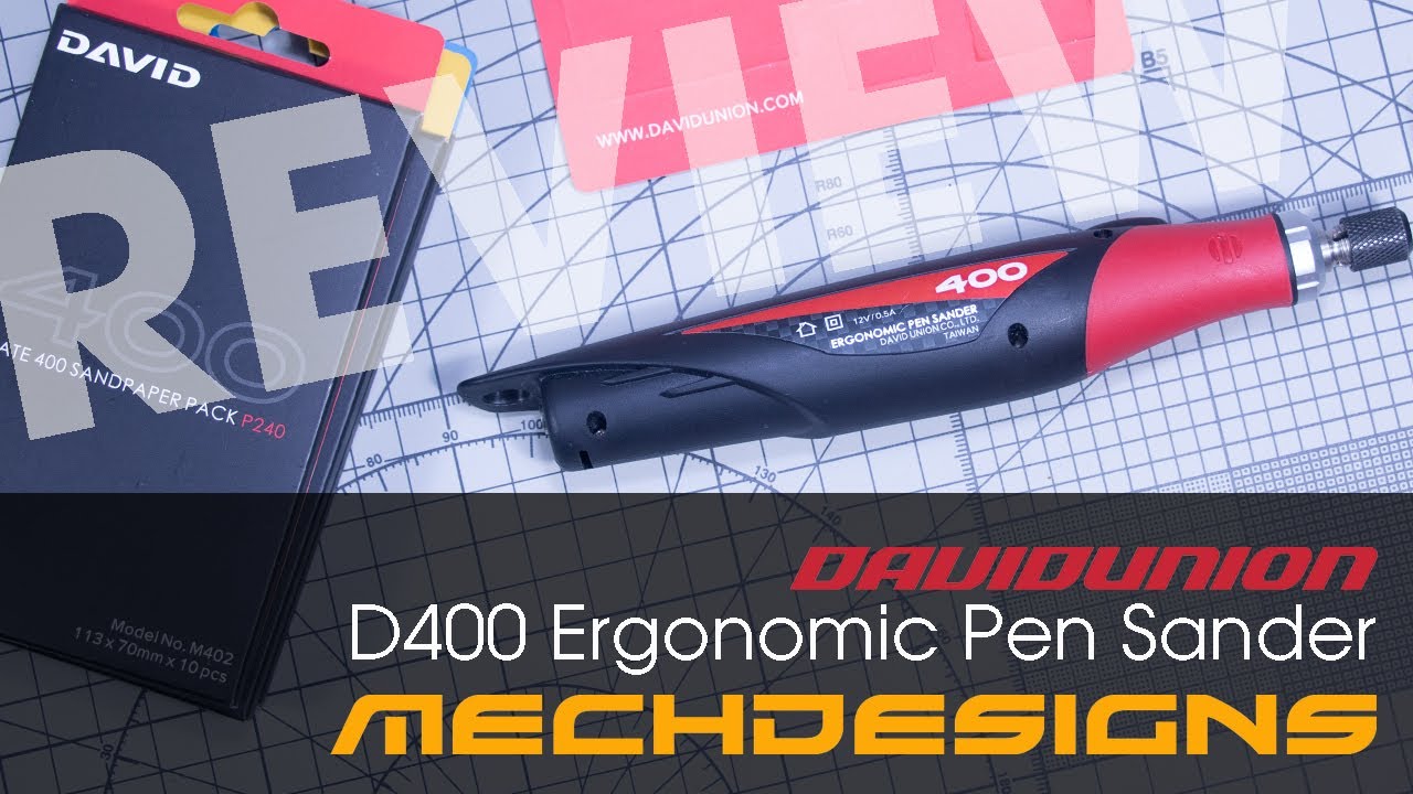 D400 Ergonomic Pen Sander Review - YouTube