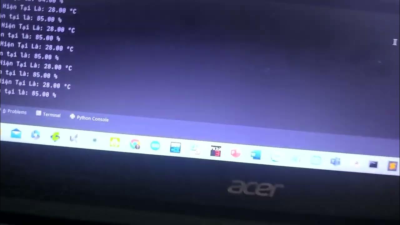 Đọc giá trị cảm biến DHT11 Giao tiếp Arduino với Python - Communicate Arduino with Python - YouTube