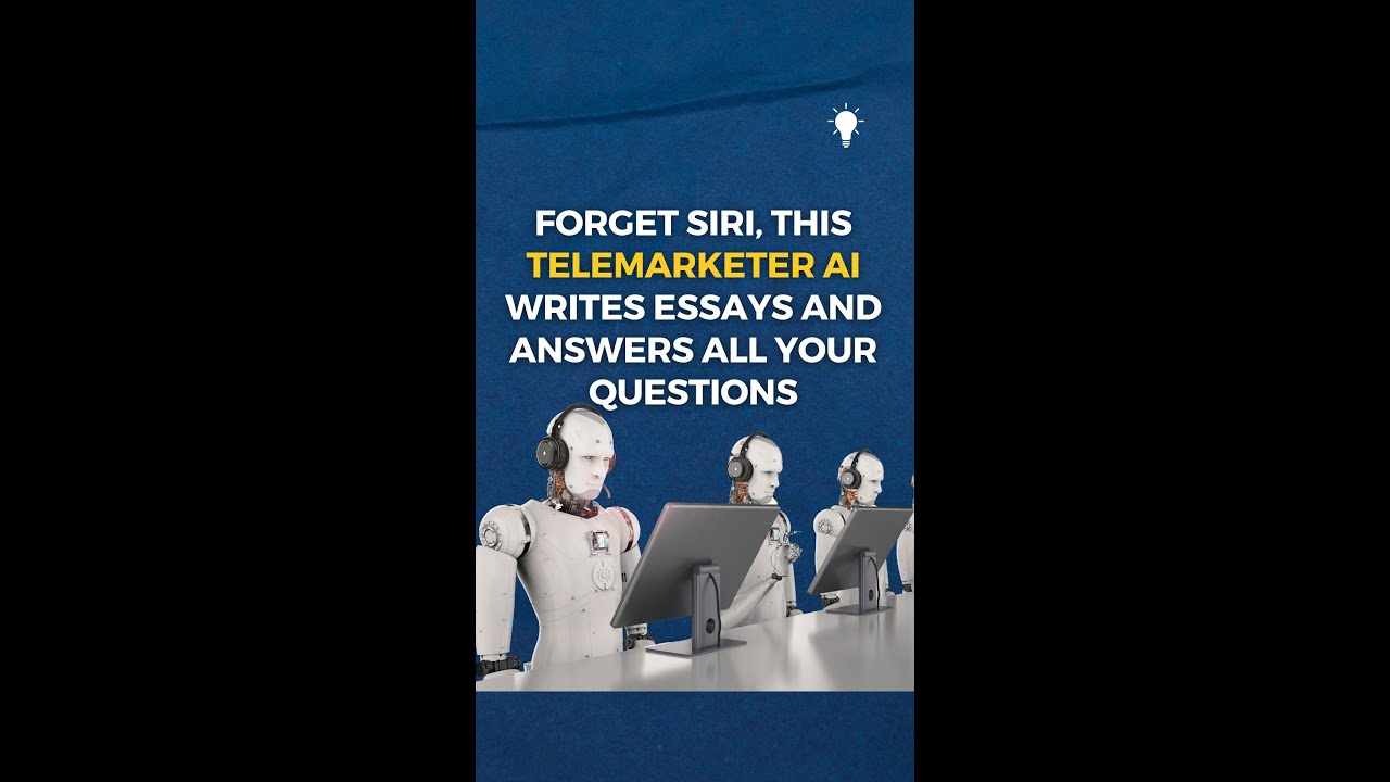 This telemarketer AI is so advanced, you won't believe its AI - YouTube