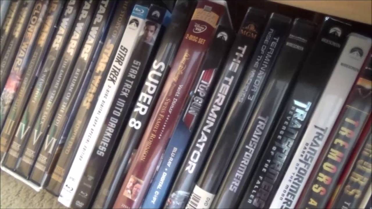 My Complete DVD/VHS/Blu-Ray collection 2016 part one - YouTube