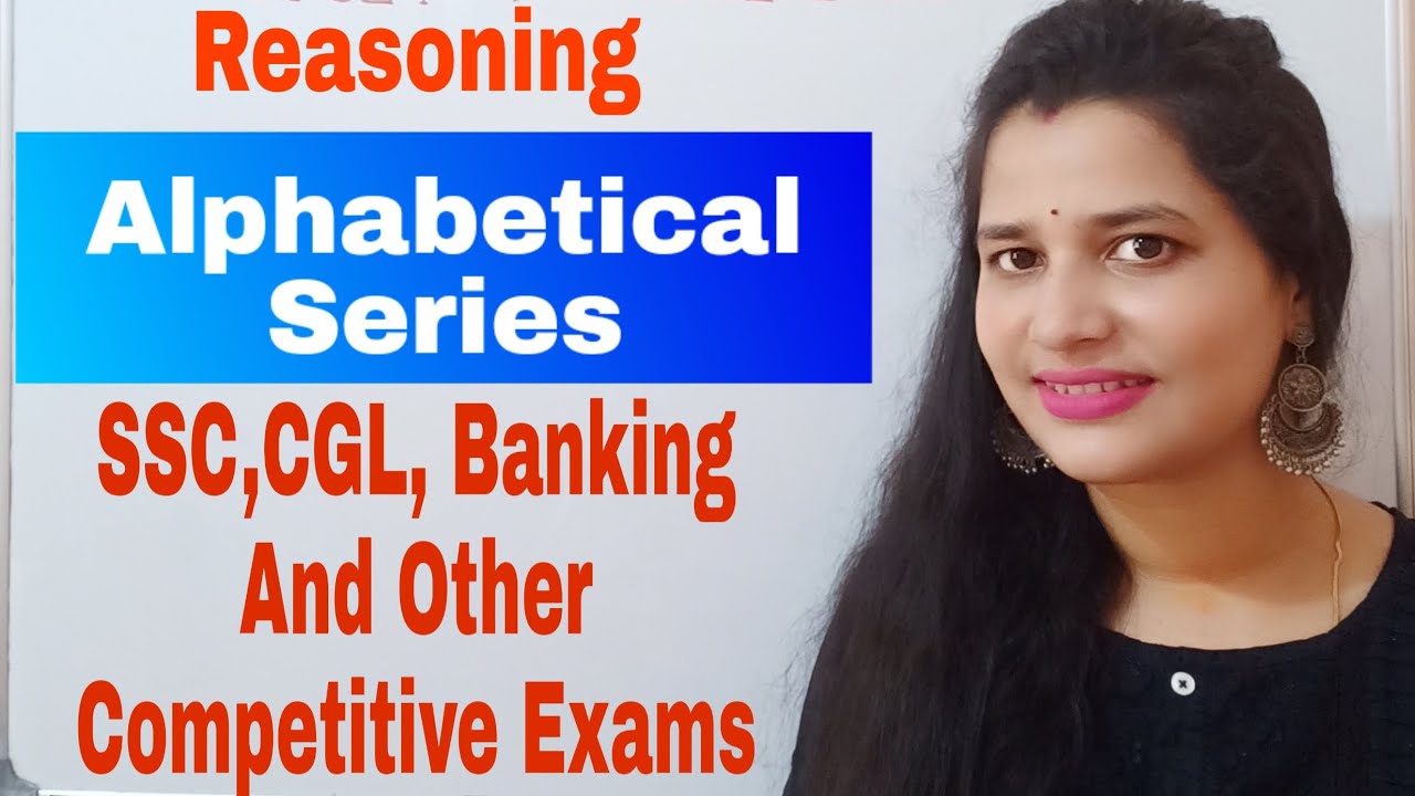 ALPHABETICAL SERIES || REASONING || - YouTube