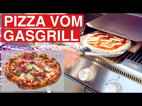 🔥 GRILLBLITZ: Neapolitanische Pizza vom Gasgrill einfach selber machen original italienisch
