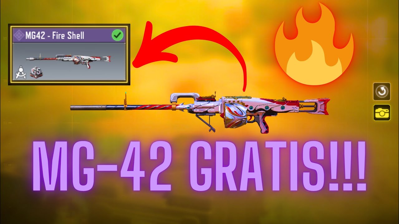 MG-42 FIRE SHELL del modo RANKED | CODM | NOI - YouTube