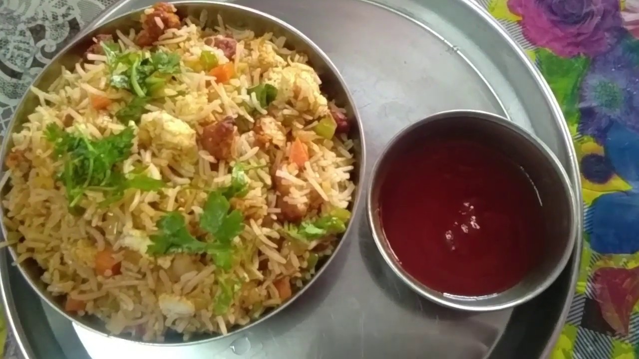 சிக்கன் ஃபைரய்டு ரைய்ஸ் | Chicken Fried rice | Tamil cooking - YouTube