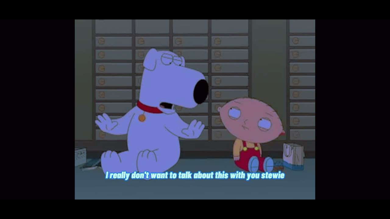 Hey Brian how come you have a gun? - YouTube