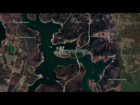 Navigating your way around Percy Priest Lake - YouTube