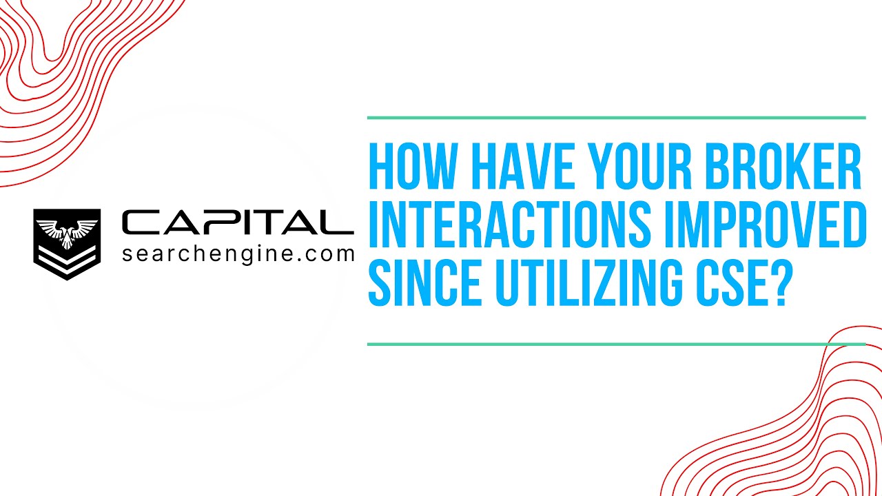 How Have Your Broker Interactions Improved Since Utilizing CSE - YouTube