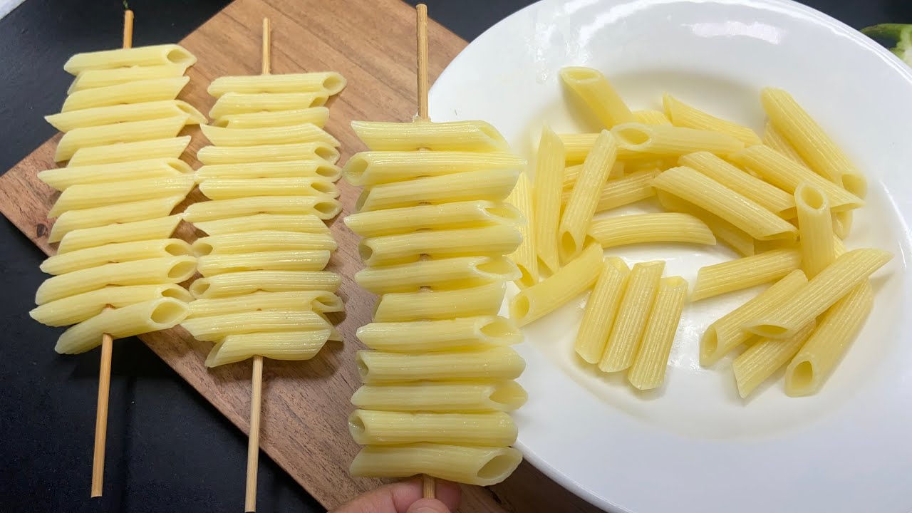 New Snacks Recipe / Quick Snacks Recipe / Instant Snack Recipe / Pasta ...