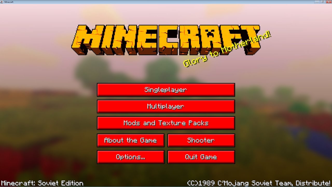 Minecraft: Soviet Edition {[(TRAILER)]} - YouTube