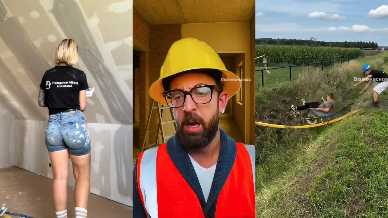 Mr. Adam’s Try Not to Laugh: Builders’ Funniest Prank Backlash! - YouTube