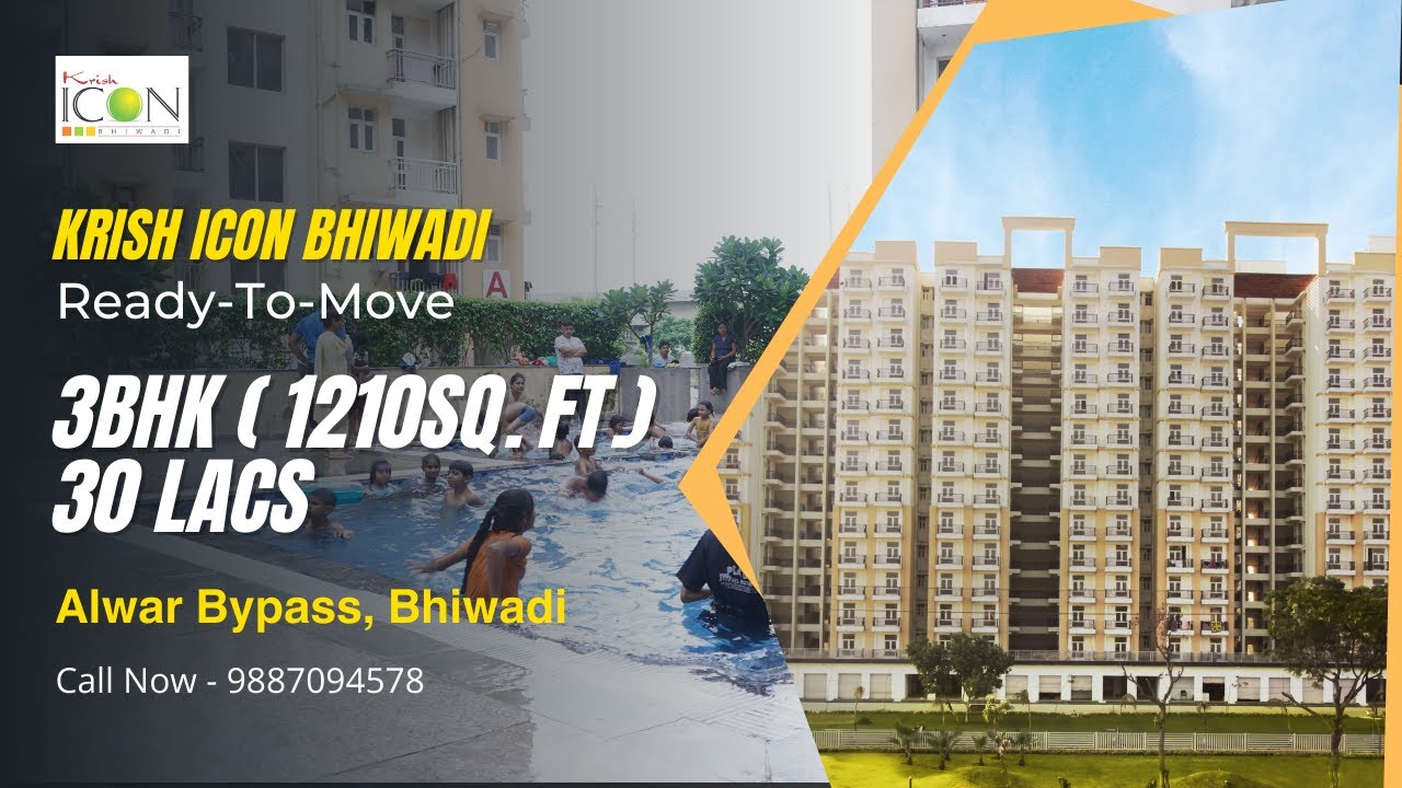 Krish Icon Bhiwadi | Customer Testimonial | Ready-To-Move | 3BHK Corner ...